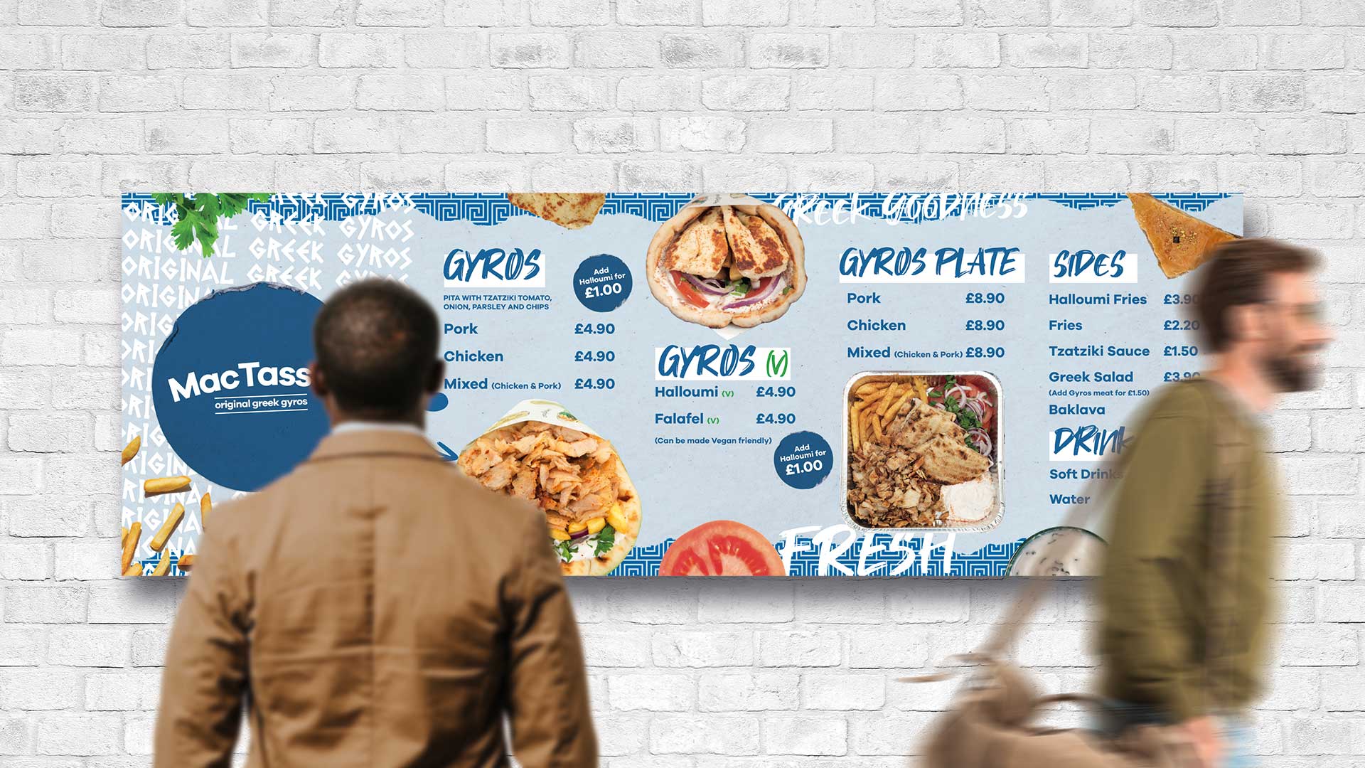 Mactassos Original Greek Gyros - dmu design